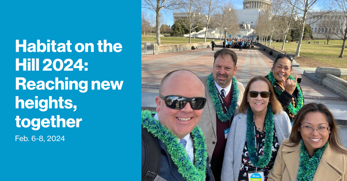 Habitat on the Hill 2024: Hawaii Habitat's Advocacy for Home Affordability and Racial Equity ...